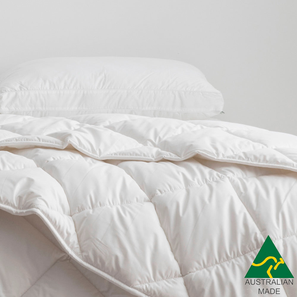 Machine Washable Australian All Seasons Wool Quilt | Ecodownunder