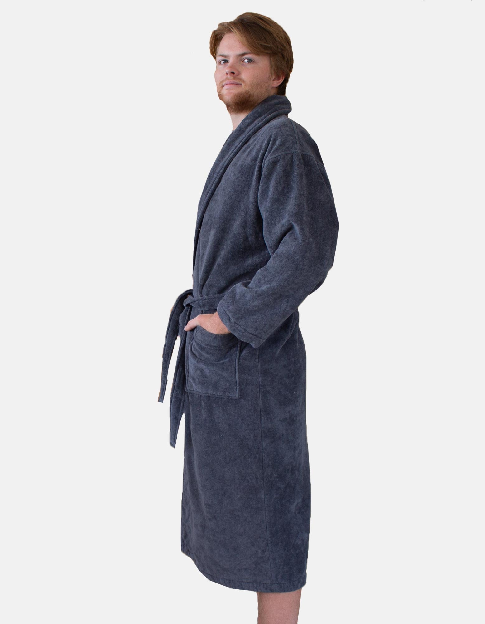 White Organic Cotton Bath Robe | Ecodownunder