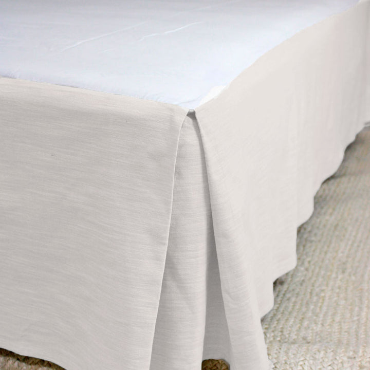 Valance | Bed Skirts | Natural Oatmeal | Ecodownunder Australia