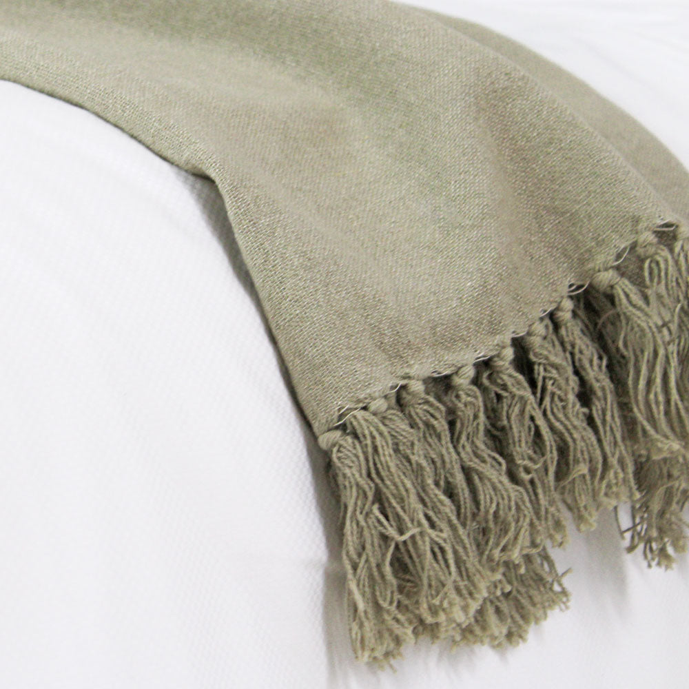 Organic Cotton & Linen Throws | Ecodownunder