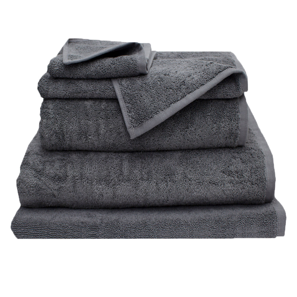 Hand Towels Organic Cotton | Whale Grey| Ecodownunder