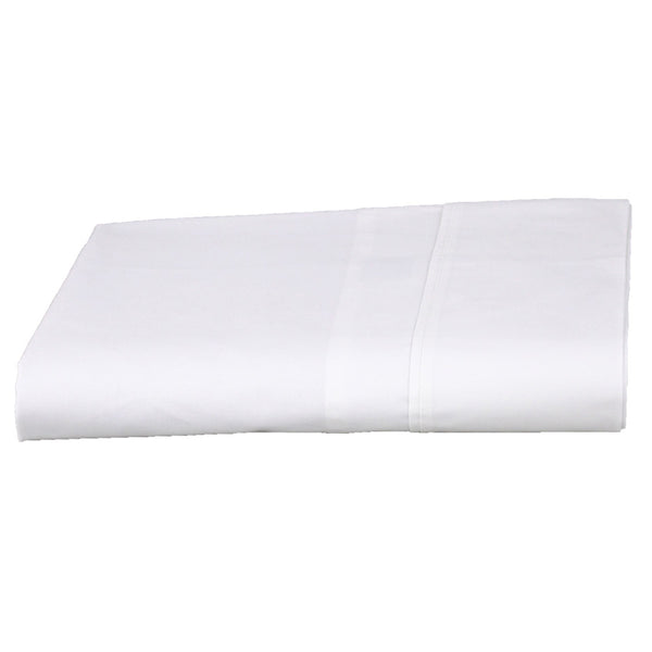 Signature Eco Cotton White Flat Sheets | Ecodownunder Australia